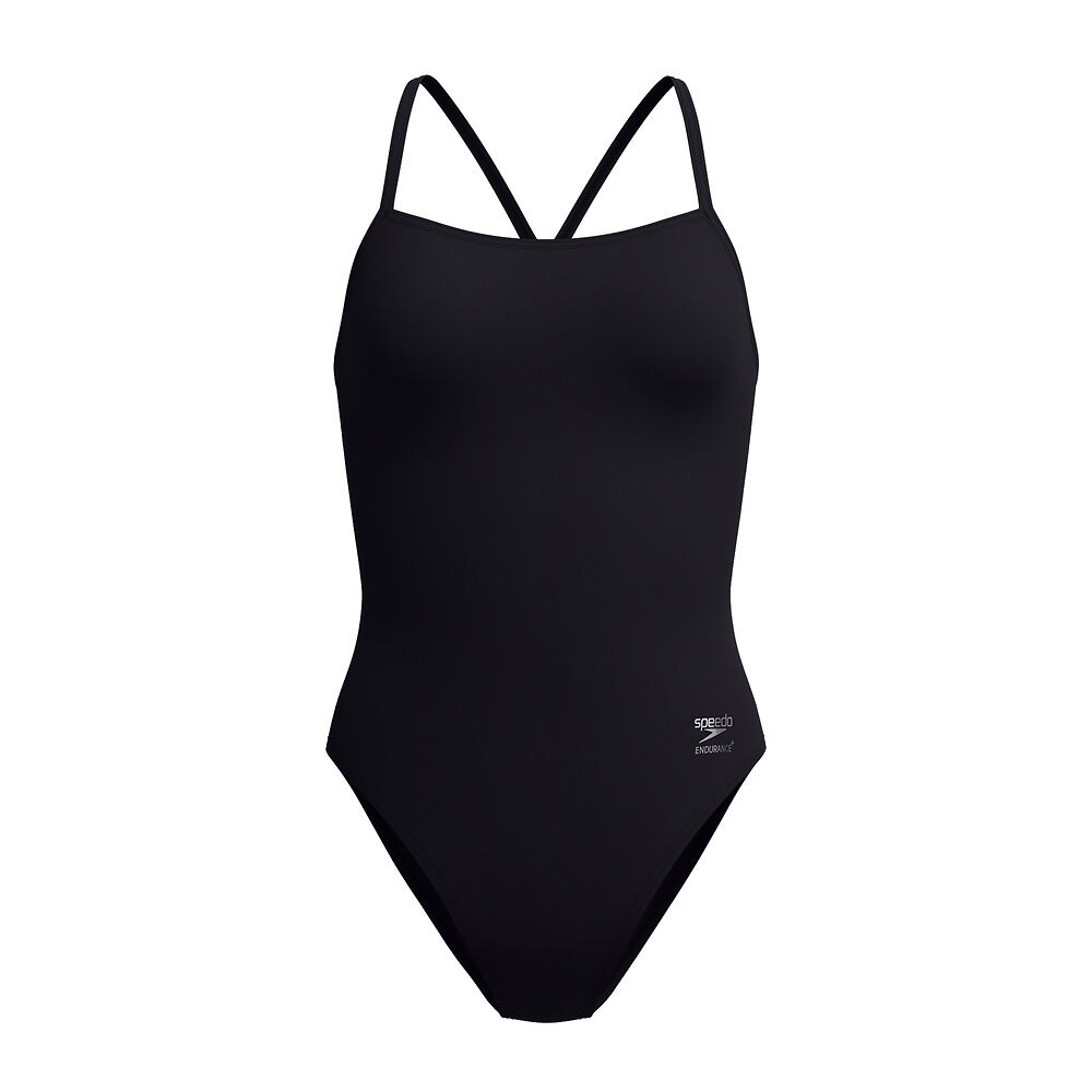 Womens Solid V-Back 2.0 Af Black One Piece Black | One Piece Swimsuits ...