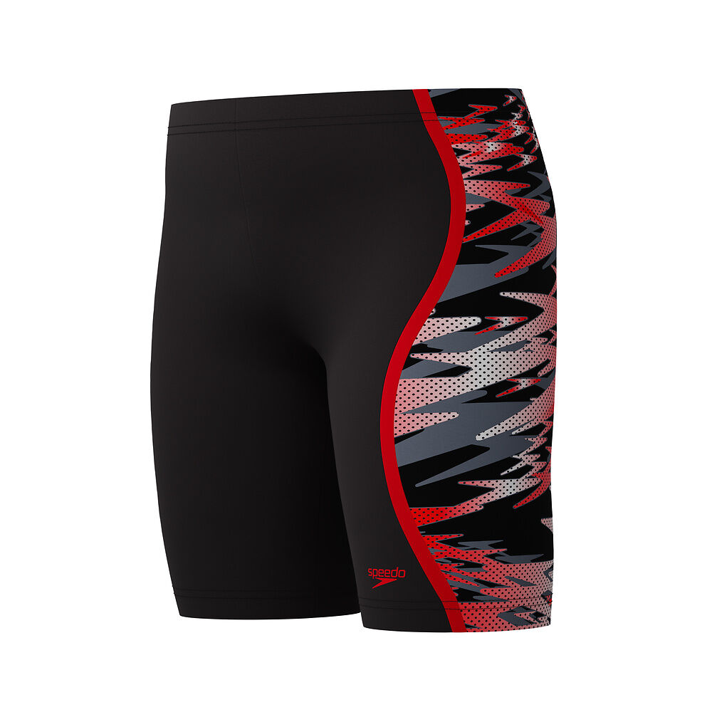 Junior Boys Hyperboom Panel Jammer Anthracite/High Risk Red | Jammers ...
