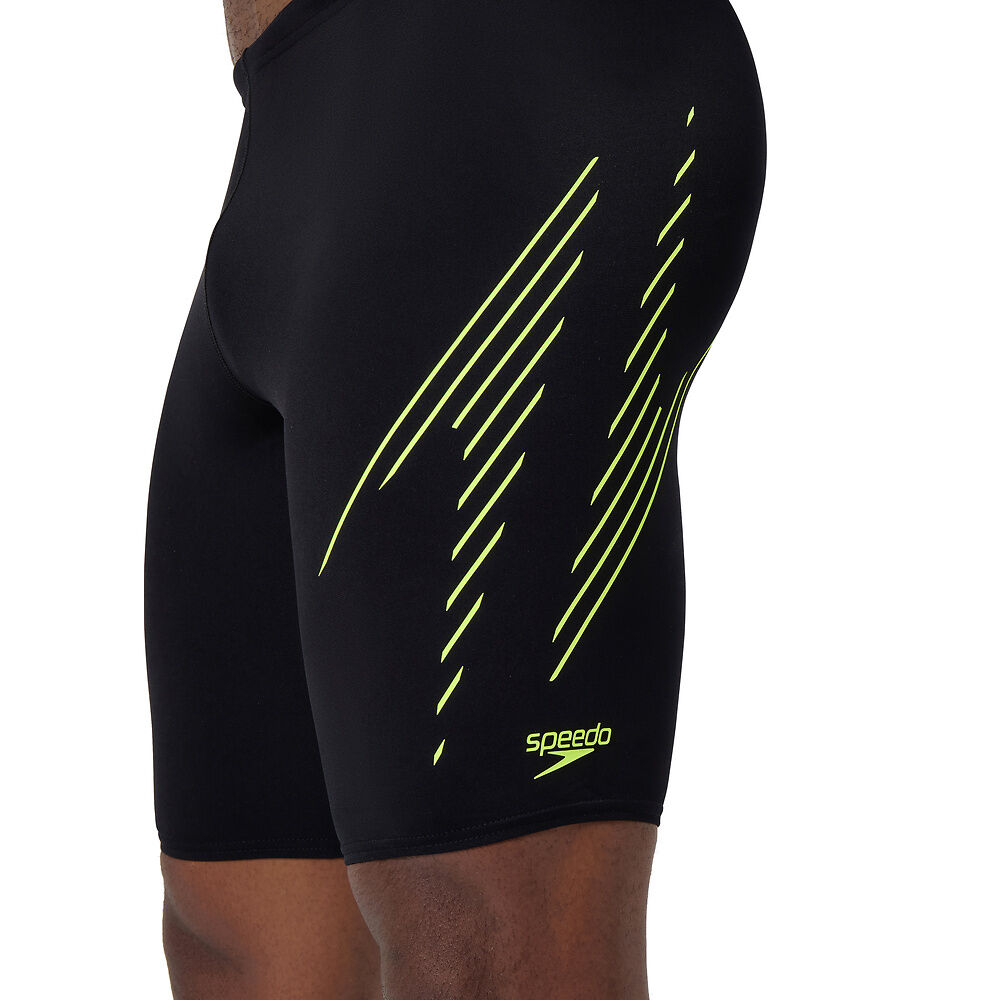 Mens Hyperboom Placement Jammer Black/Hyper Yellow | Mens | Speedo ...