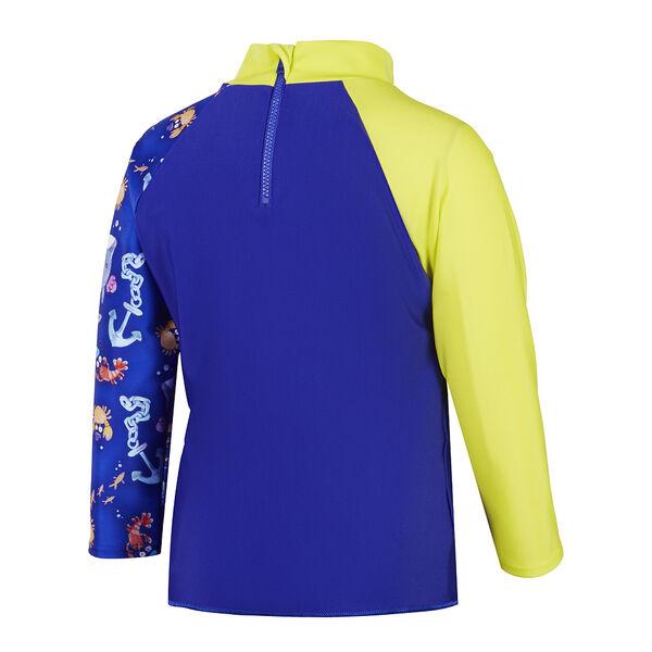 Infant Boys Digital Long Sleeve Rash Top Imperial Blue/Picton Blue ...